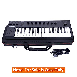 LTGEM EVA Hard Case for Native Instruments Komplete Kontrol M32 Controller Keyboard-Travel Protective Carrying Storage Bag
