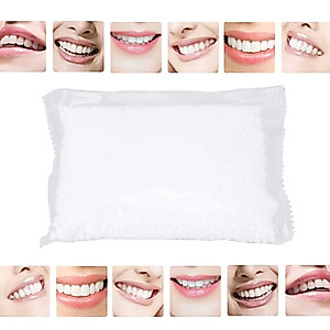 100g Moldable Thermal Fitting Bead, Temporary Tooth Filling Repair Accessory for Halloween Party Teeth Replacement Kit Restoration