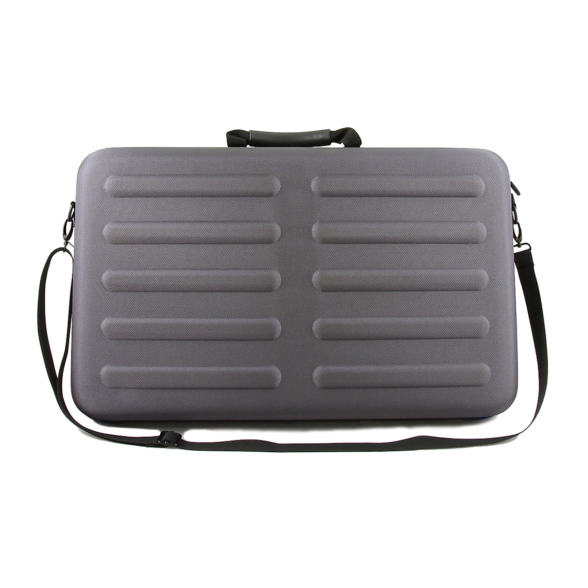 CASEMATIX DJ Controllers Travel Case Compatible with Hercules DJ Controller DJControl Inpulse 500 MK2 and More - Hard Shell DJ Mixer Case with Shoulder Strap and Foam For Audio Equipment - Case Only