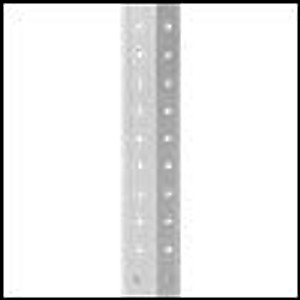 Rattan Wicker Furniture Metal 5 Adjustable Shelving Unit MS 150KD Storage Light Gray Color for Garage Home Office