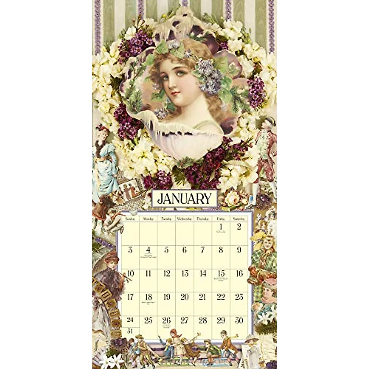 Cynthia Hart's Victoriana Wall Calendar 2021