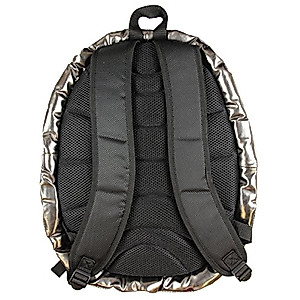 BioDomes Spiked Black-Red Shell Backpack