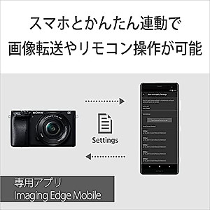 Sony / APS-C / Alpha 6400 / High Magnification Zoom Lens Kit (Included Lens: SEL18135) / Black / ILCE-6400M