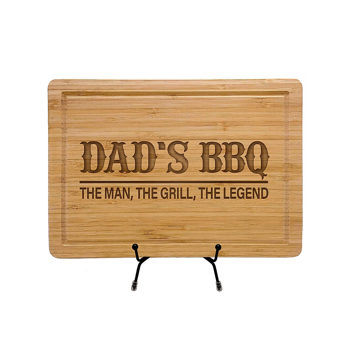 Dad BBQ Cutting Boards, Grill BBQ Master Gifts, Fathers Day Gifts, Bamboo Walnut Cutting Board, Kitchen Gifts, Dad Gifts For Birthday, Chef Cooking Gifts, Grilling Gifts For Men, Home Decor