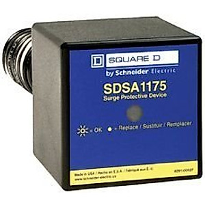SQUARE D BY SCHNEIDER ELECTRIC SDSA1175T SURGE SUPPRESSOR, 36KA, 120V