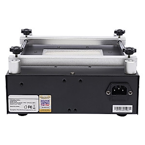 Preheating Rework Station, 110V 853A 600W SMD PCB Preheat bga Rework Station Hot Plate Preheating Oven Welder