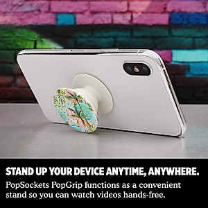 PopSockets Phone Grip with Expanding Kickstand, Plant Pattern PopGrip - Waikiki Daze