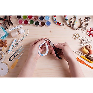 PAXCOO 19Pcs Jewelry Making Tools Kit with Zipper Storage Case for Jewelry Crafting and Jewelry Repair