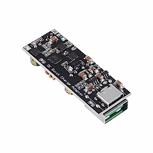 XIITIA 6pcs 60W 6-35V DC to USB-C PD 3.0 QC4.0 Type-A QC3.0 DC Fast Charge 12V 24V Step-Down Power Module USB Type-C Mobile Phone Quick Charge Adapter