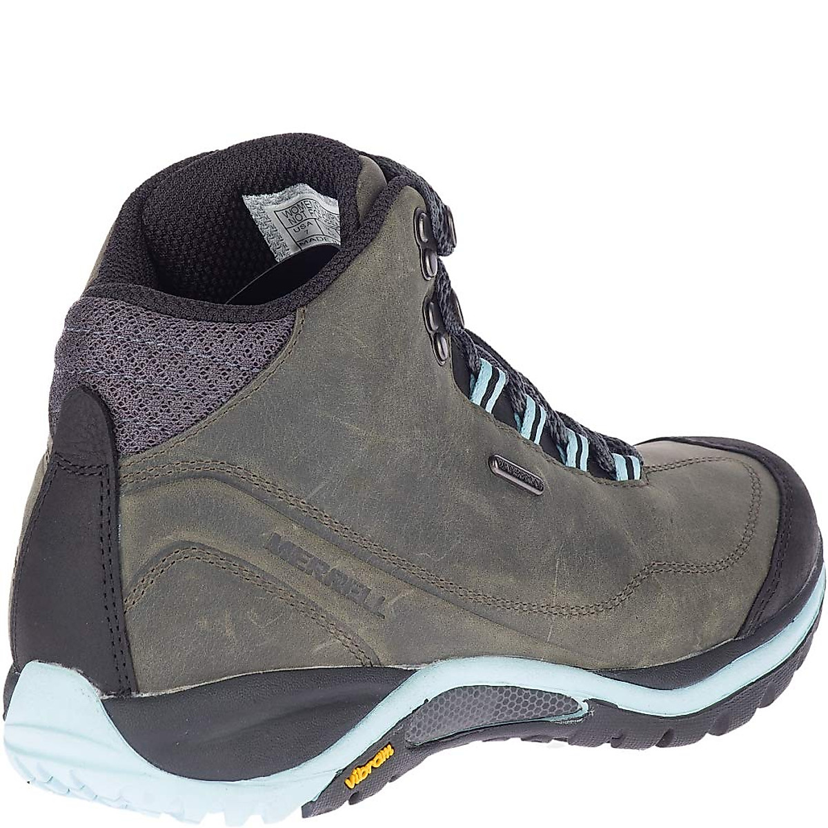 Merrell Women's Siren Traveller 3 MID Waterproof Hiking Boot, PALOMA/Canal, 8.5