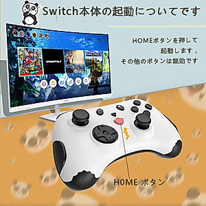 GCHT GAMING Switch Pro Controller for Nintendo Switch/Switch Lite Support Wakeup Console, Amibo/NFC, Turbo, Gyro Axis, Vibration Functions(Black)