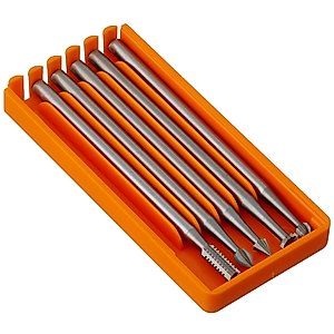 Proxxon 28710 Set of Tungsten vanadium precision cutters, 5 pcs, 1/8" + 3/32", Silver