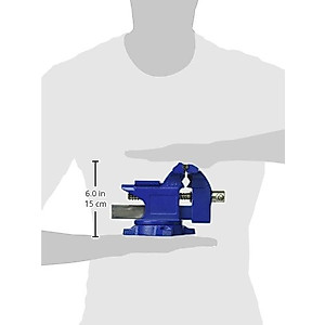 IRWIN Tools Record Light Duty Workshop Vise, 4.5-Inch (4935507),Blue