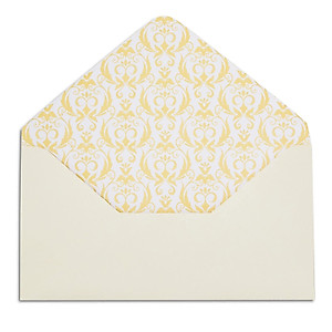 Vintage Letter Writing Kit with 60 Sheets of Gold Border Paper and 30 Envelopes for Letters, Valentine's (7.25 x 10 In)