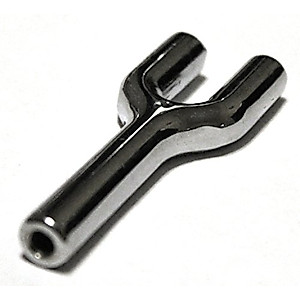 5x Double Barrel Tube Metal Y-shaped Mini Muffler Connector to Bottle Lab Fitting Fixture