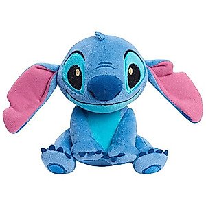 Disney’s Lilo & Stitch 7.5 Inch Beanbag Plushie, Floppy Ears Stitch, Officially Licensed Kids Toys for Ages 2 Up, Gifts and Presents by Just Play