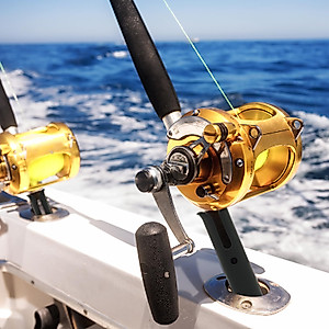 6Pcs Boat Fishing Rod Holder ,Fishing Pole Holders for Boat Side Mount Tool Holder Tube Links with Screws,Boat,Kayak Rod Holder Support 5 Color