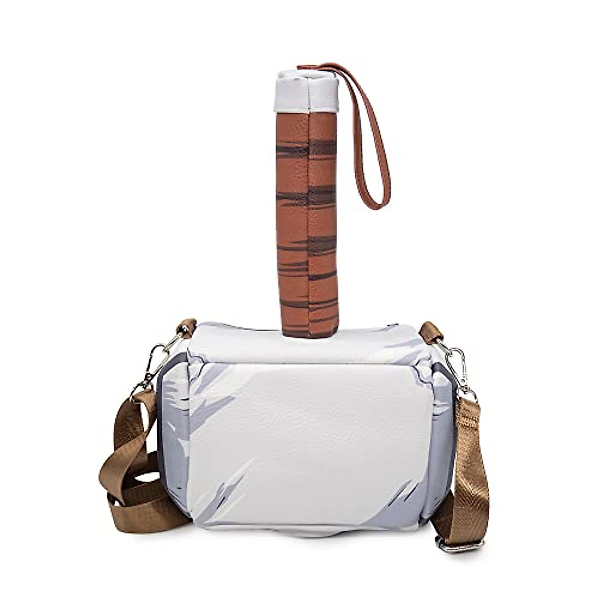 Marvel Comics Bag Cross Body Avengers Thors Mjolnir Hammer Replica Vegan Leather