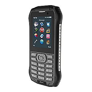 Plum Ram 10 4G LTE Unlocked Rugged Phone 2022 Model - ATT, Tmobile - Black