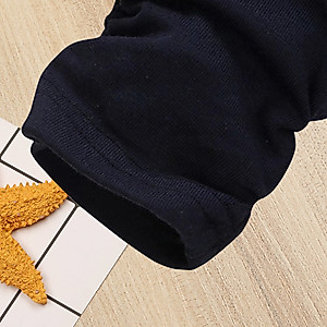 Baby Girl Clothes Infant Outfits Set 2 Pieces with Long Sleeved Tops + Pants (12-18 Months, Pink)