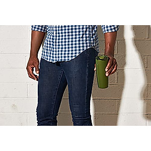 Rabbit Double Walled Stainless Steel Tall Tumbler, Includes Splash-Free Sliding Lid