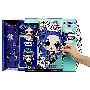 L.O.L. Surprise! OMG Moonlight B.B. Fashion Doll - Dress Up Doll Set with 20 Surprises for Girls and Kids 4+