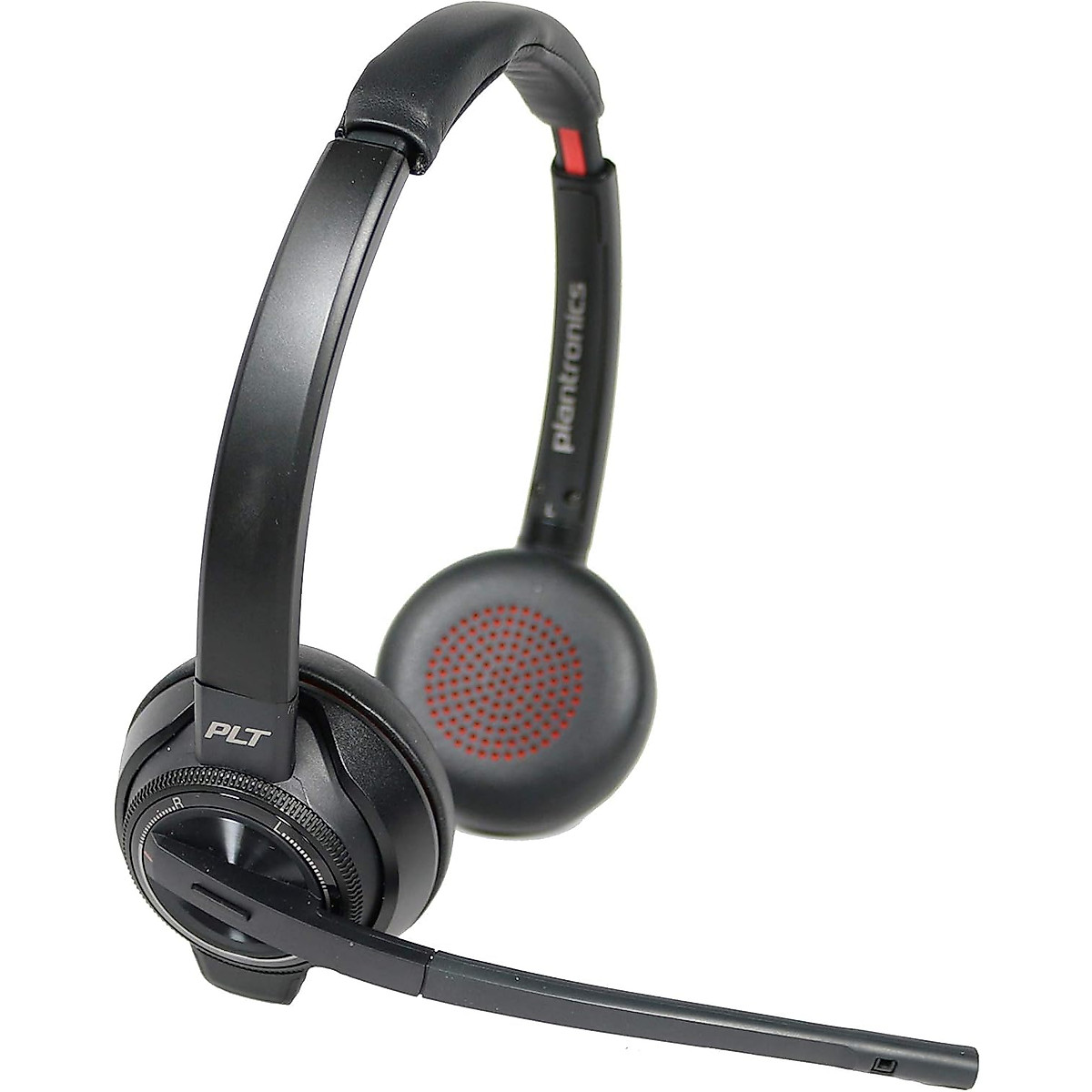Plantronics SAVI 8200 Series W8220-M Wireless DECT Headset System, Certified for Skype for Business