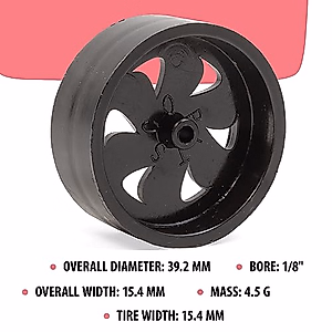 Pitsco Dragster Rear GT-RX Wheels (Pack of 100)
