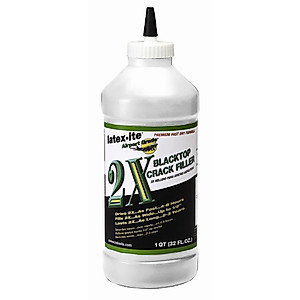 Latex-ite 1-qt. 2X Premium Blacktop Crack Filler