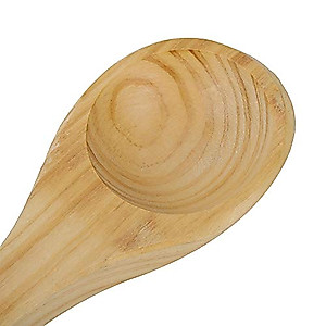 Zerodis Horticulture Garden Entertainment, Spoon,Sauna Accessories,Sauna Water Dipper Spoon Sauna Single Spoon Handmade