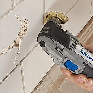 Dremel MM501 1/16-Inch Oscillating Multitool Blade for Grout Removal, Fast Cutting Carbide Accessory - Universal Quick- Fit Interface Fits Bosch, Makita, Milwaukee, and Rockwell