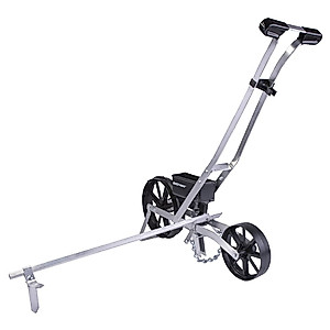 EarthWay 1001-B Precision Garden Seeder Row Planter with Interchangeable 7 Seed Plates and Row Marker; Plants Hemp, Corn, Vegetables, Etc for Small Gardens