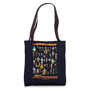 Rick and Morty Story Train Toy Set Tote Bag