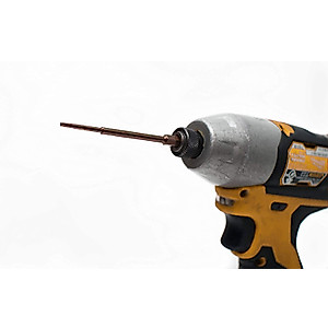 LCX Racing 4pc 1/4" Metric Hex Bit Set, Electric Screwgun, Power Drill RC Hobby RC Model RC Truck (1.5 2.0 2.5 3.0mm)