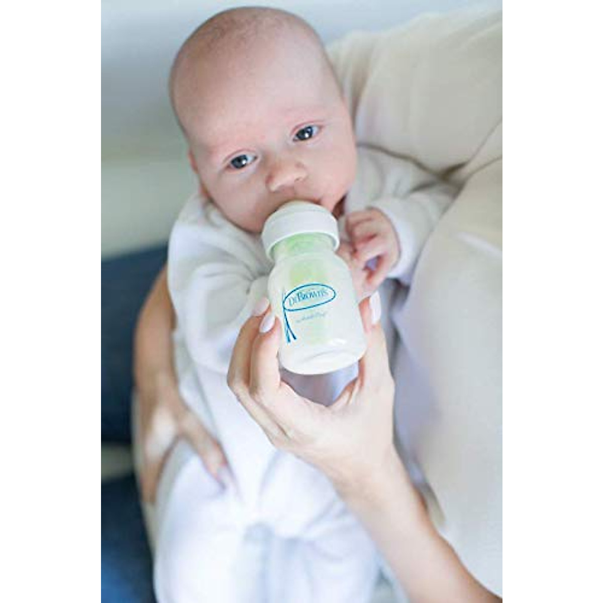 Dr. Brown's Natural Flow 2 Pack Bottles - 2 Oz Green