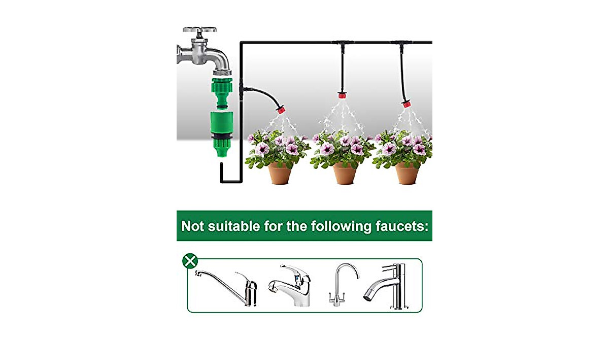 Effortless Watering with MSDADA Drip Irrigation Kit