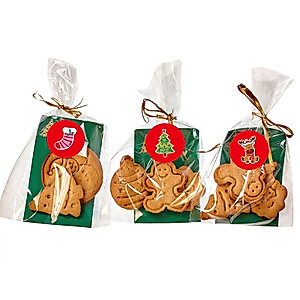 Happy Holidays Sticker, 1000 Pcs Christmas Stickers Roll Xmas Envelope Seals Stickers Adhesive Christmas Elements Stickers for Cards Gift Envelopes Boxes