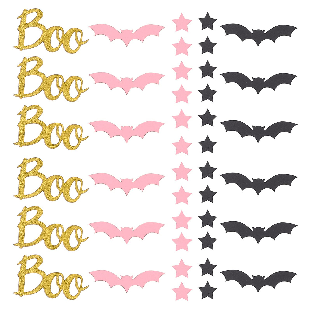 Gadpiparty 2 Sets Drip Paper Scrap Halloween Confetti Scatter Halloween Bat Confetti Trick or Treat Party Centerpiece Table Decorations Halloween Confetti for Desktop Accessories Dining Table