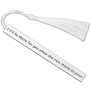 aisity Valentines Day Gifts for Him Women Men Female Adults Kids Teens Book Markers for Friend Husband Girlfriend Boyfriend Bff Gifts Friends Tv Show Bookmark Christmas Book Lover Gift