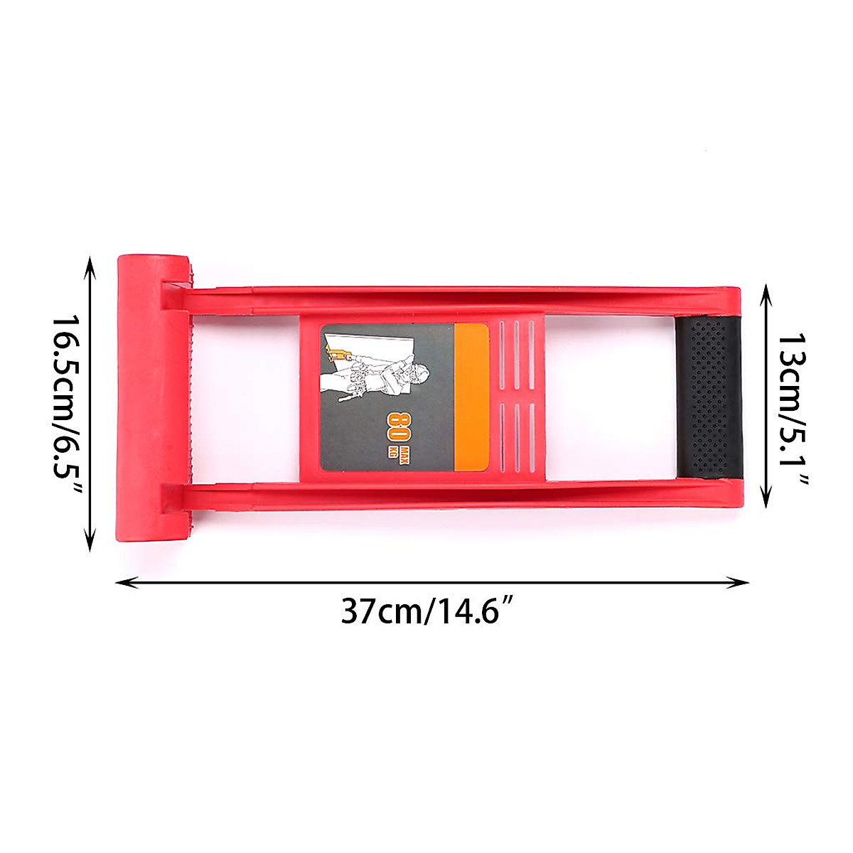 Skelang Drywall Carrier, Lift and Carry Panel Mover, ABS Plastic Panel Carrier Tool, Drywall Carrying Handle with 176lbs Load Bearing, Fit to Plywood, Glass Board, Plasterboard