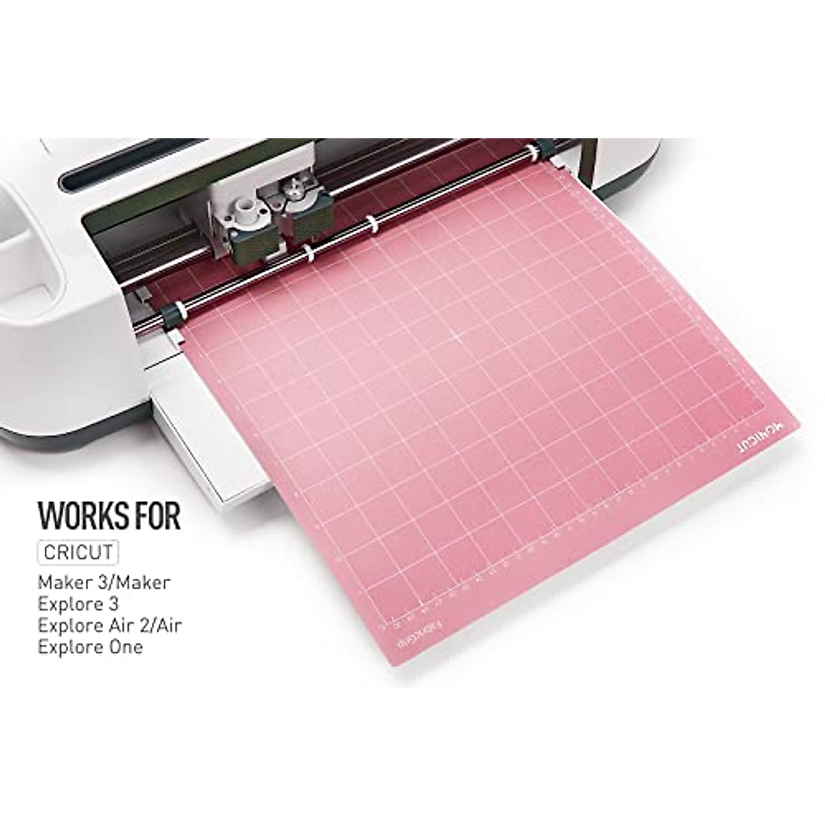 Monicut 2 Pcs Fabricgrip Cutting Mat for Cricut Maker 3/Maker/Explore 3/Air 2/Air/One 12"x12" Replacement Cutting Mats for Cricut Cutting Mats for DIY Projects
