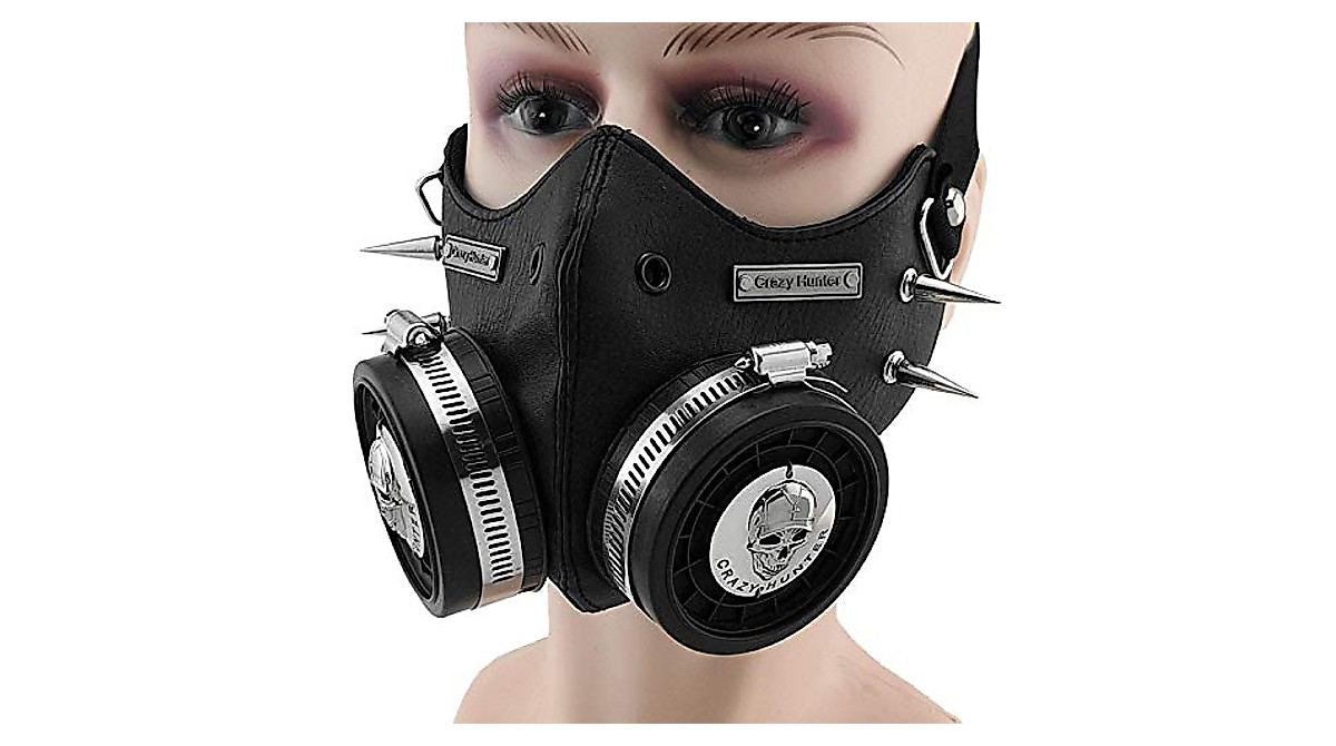 Shop Crazy Hunter Steampunk Mask for Cosplay & Gothic Style