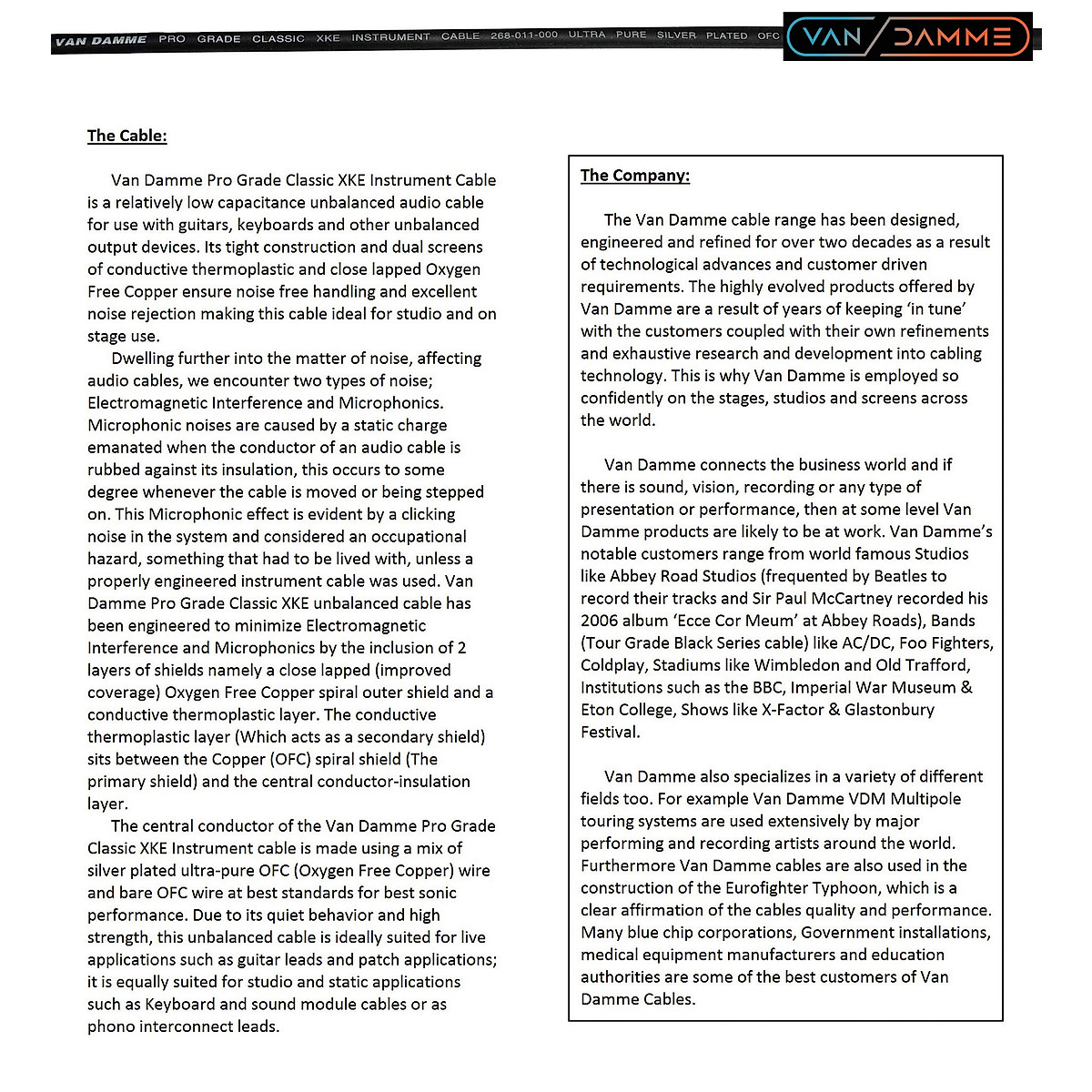 WORLDS BEST CABLES 1.5 Foot - RCA Cable Pair CUSTOM MADE made using Van Damme Pro Grade Classic XKE Instrument (Jet Black) wire & Amphenol ACPR Die-Cast, Gold Plated RCA Connectors