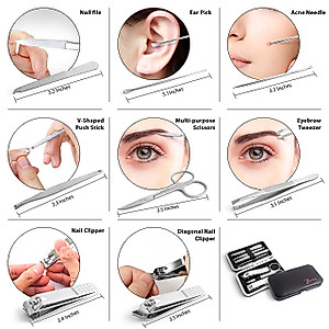 Wax Warmer Hair Removal kit,Professional home heater machine,Hot waxing melts pot stripless, facial body bikini brazilian with 4 pearl hard wax beans+Applicator sticks+Manicure set for Women & Men