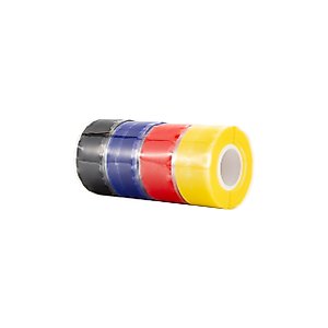 4 Rolls Self-fusing Silicone Tape 1'' X 10-Feet Self Bonding Repair Tape Silicone Grip and Wrap Repair Tape Rubber Sealing Tape Multi-Purpose Adhesive Tape for Gym Equipment Hose Emergency Repair