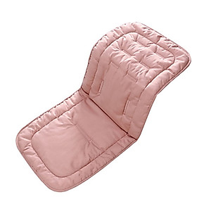 Soft Cotton Toddlers Carseat Insert Cushion Pad Adjustable Reversible Car Seat Liner Breathable Stroller Mattress Seat Pad Compatible with Buggy Bassinet Bouncers Swing Seat Pad Double Sided Use