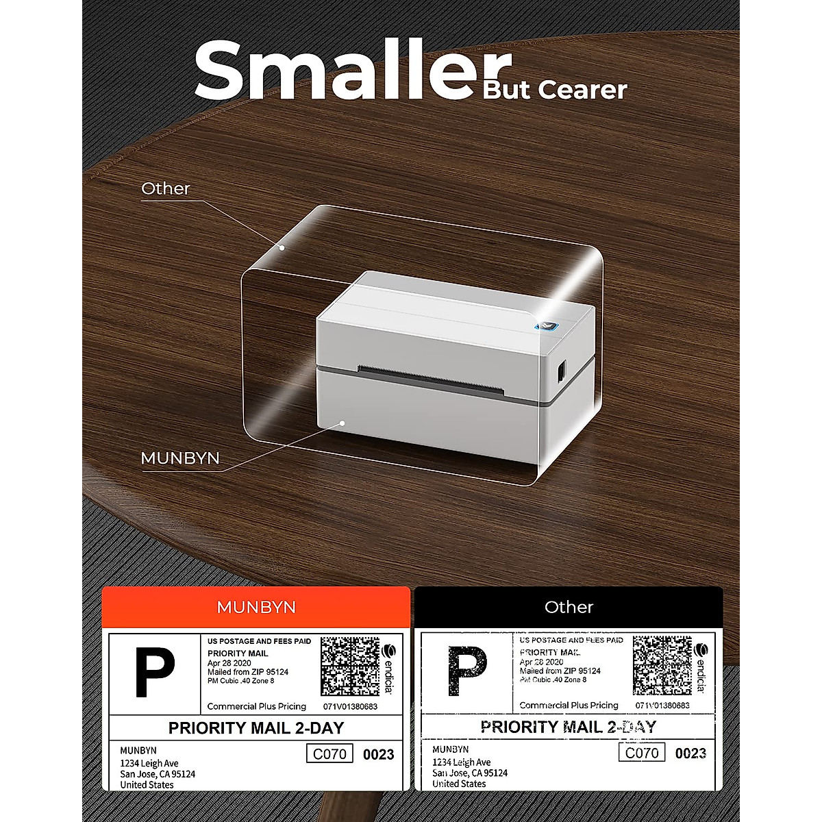 MUNBYN Shipping Label Printer Label Makers