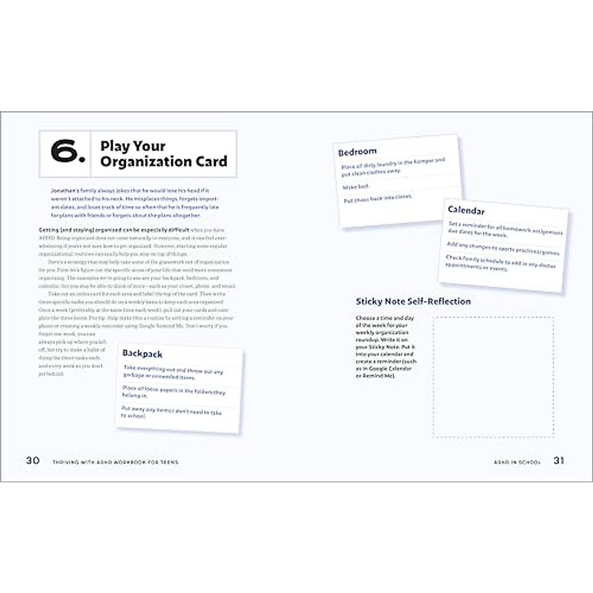 Thriving with ADHD Workbook for Teens: Improve Focus, Get Organized, and Succeed