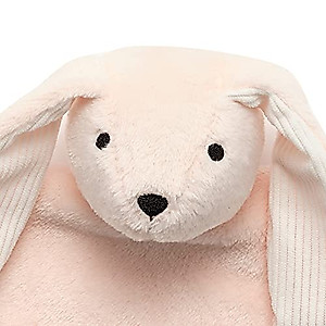 Lambs & Ivy Pink Bunny Soft Baby/Child/Toddler Plush Lovey Security Blanket