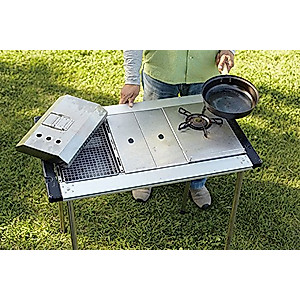 Snow Peak Iron Grill Table 3-Unit Frame